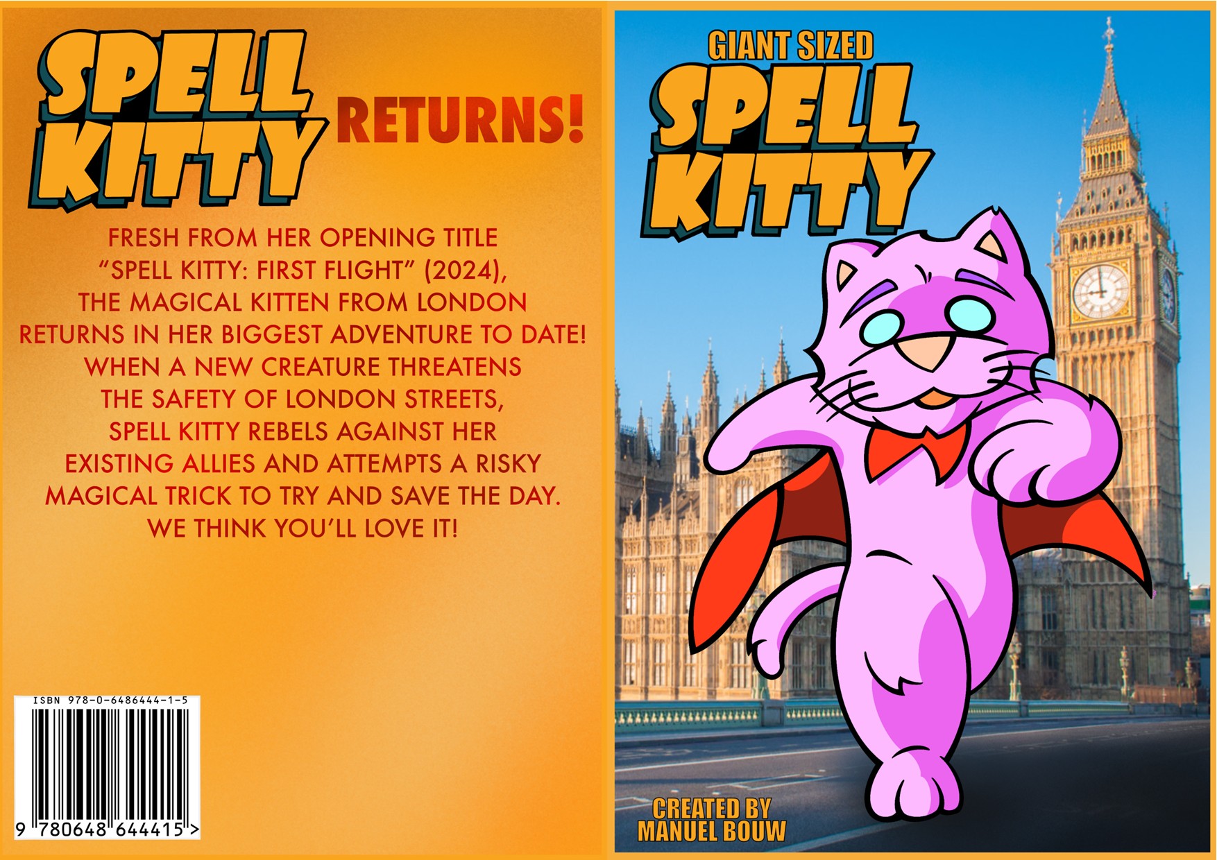 Giant Sized SPELL KITTY – AVA ORION Media